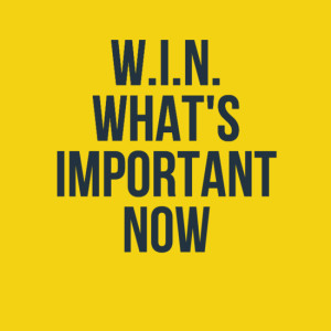 What's Important Now - The Quotable Coach %The Quotable Coach